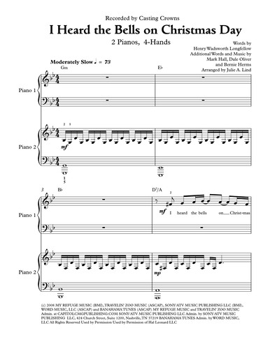 I Heard the Bells on Christmas Day Duet: store